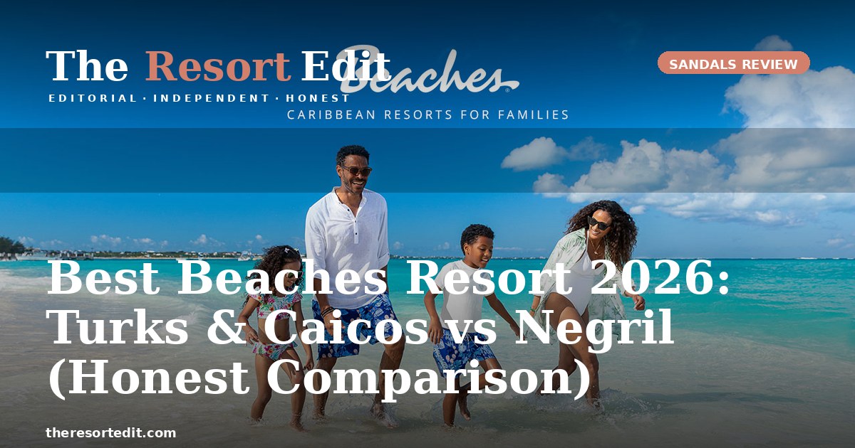 Best Beaches Resort 2026: Turks & Caicos vs Negril (Honest Comparison ...